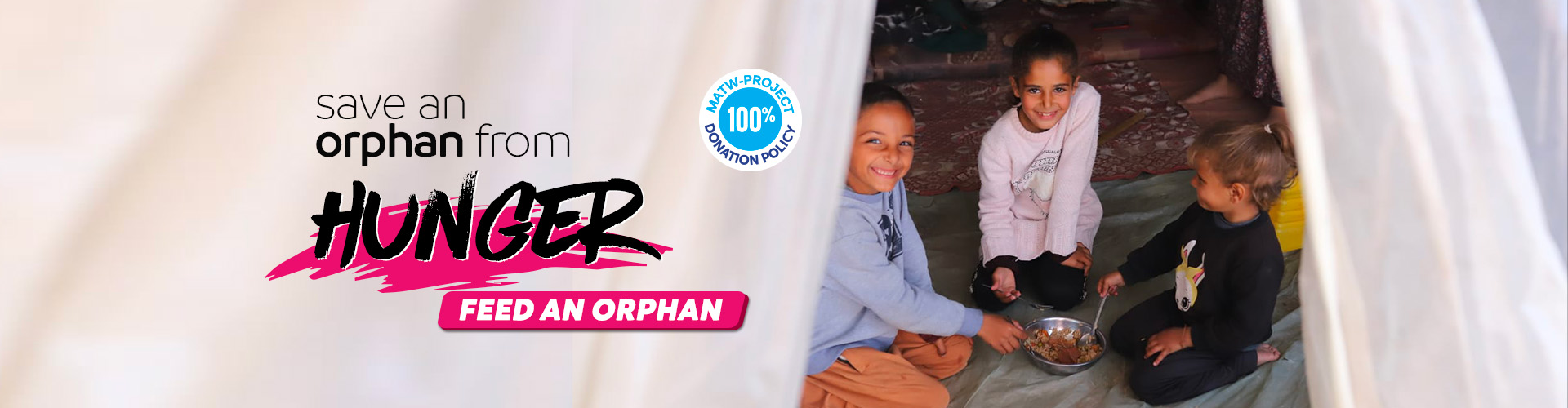 Donate for Feeding Orphans in UK | Orphan Feast Charity | MATW Project